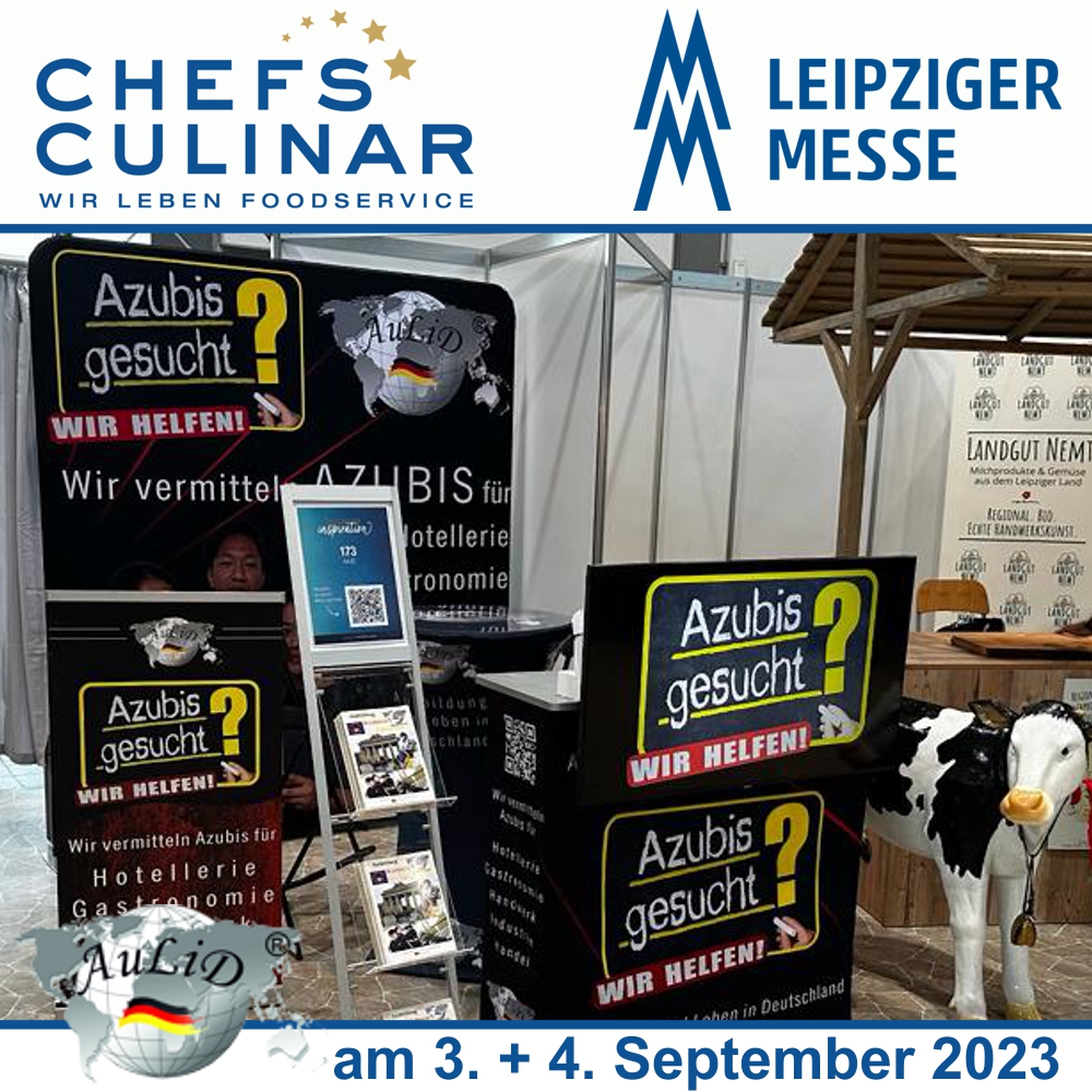 AuLiD auf der CHEFS CULINAR Messe in Leipzig - Ausbildung & Leben in ...